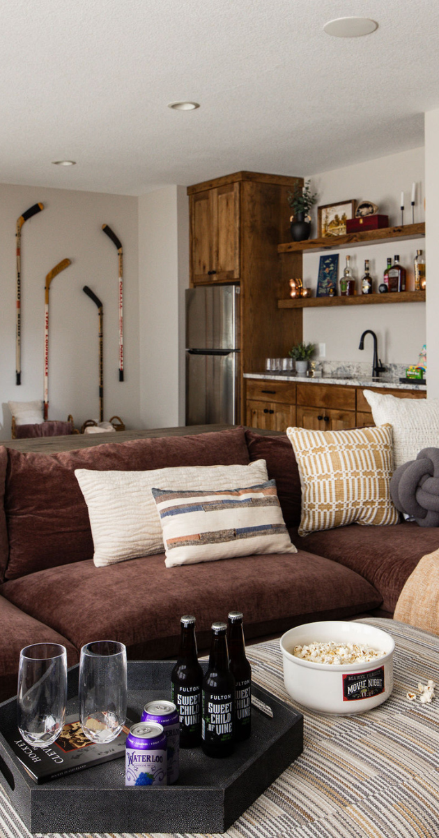 All the Details on this Unforgettable Furnished Basement